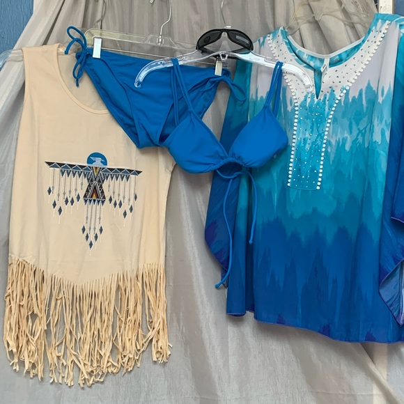George | Swim | George Blue Bikini Combo | Poshmark